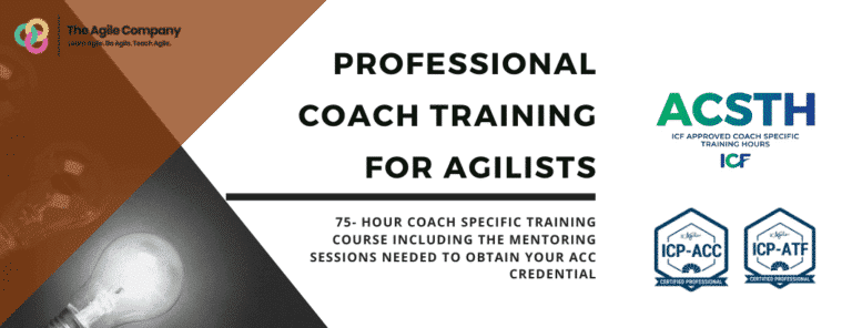 Agile Coach Certification : ICAgile and Scrum - The Agile Company