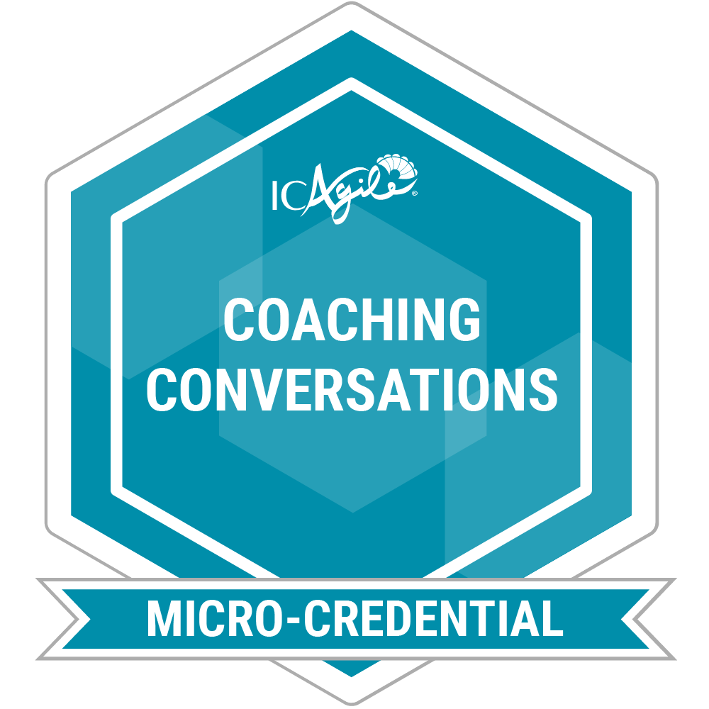 ICAgile Coaching Conversations Microcredential | The Agile Company